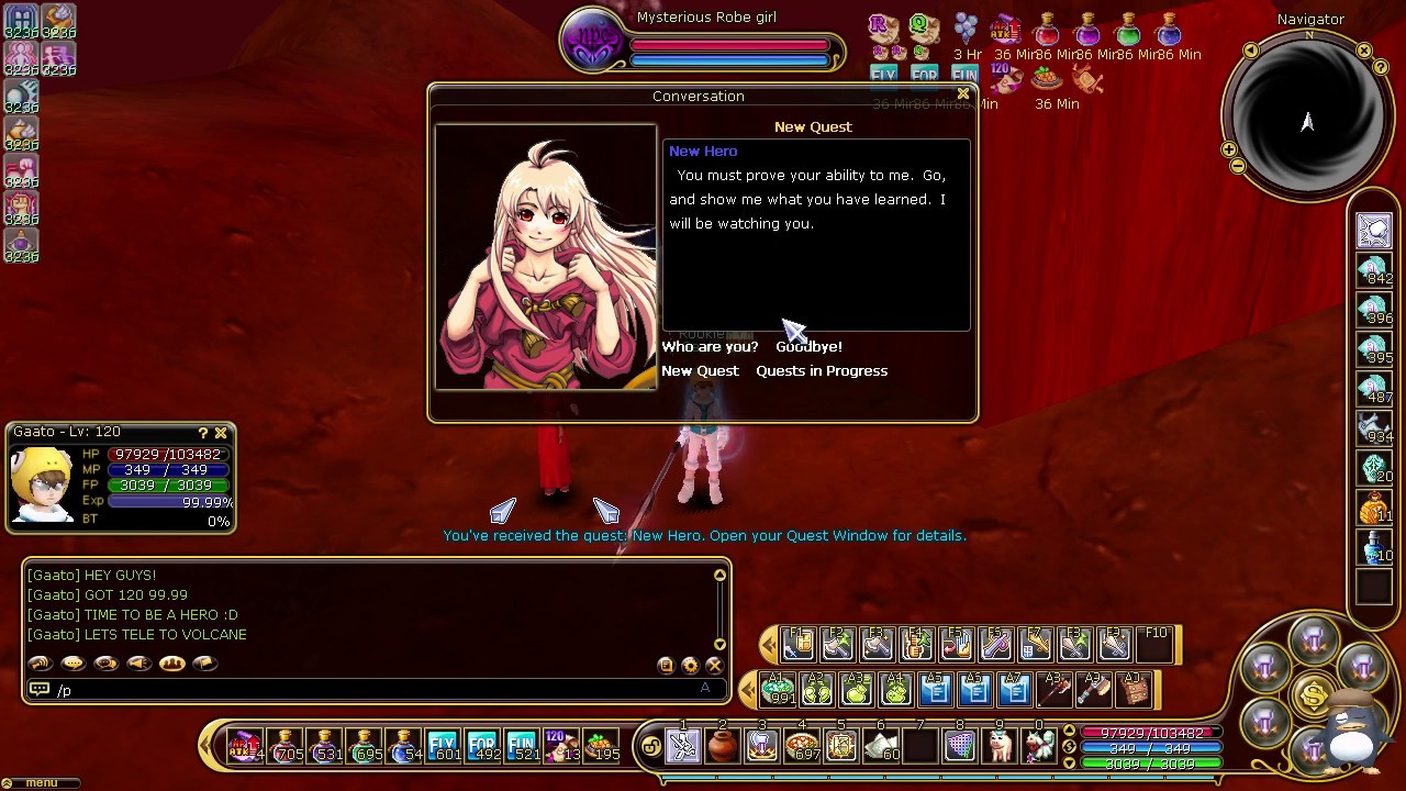 KNIGHT HERO QUEST (Playpark Flyff) - YouTube