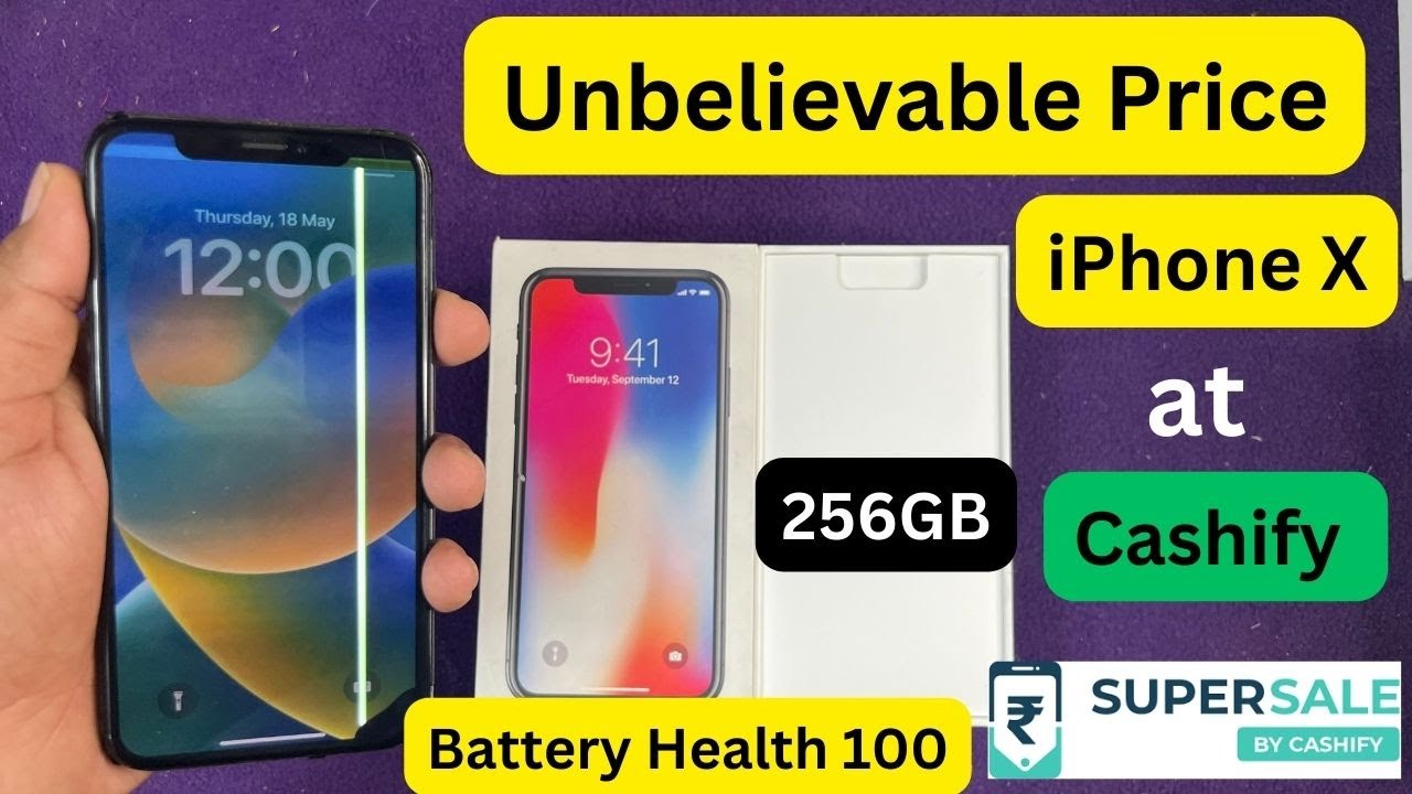 iPhone X (256GB) Only 5000₹ Unbelievable Price at Cashify Supersale ...