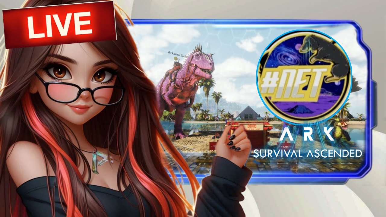 SERVER #NET ARK Survival Ascended PVE/PVP #lavelociblue - YouTube