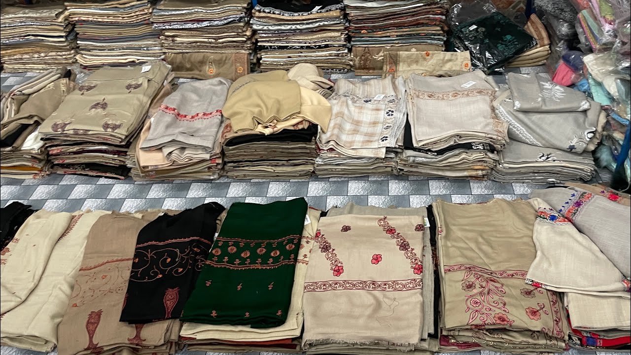 Embroidered Kashmiri Shawls 2023 | Pashmina Shawls Online | Woolen ...