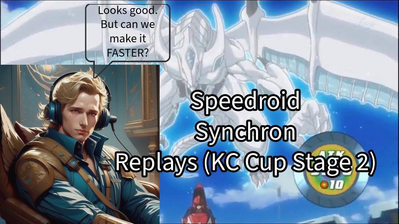 Speedroid Synchron Replays - KC Cup Stage 2 - YouTube