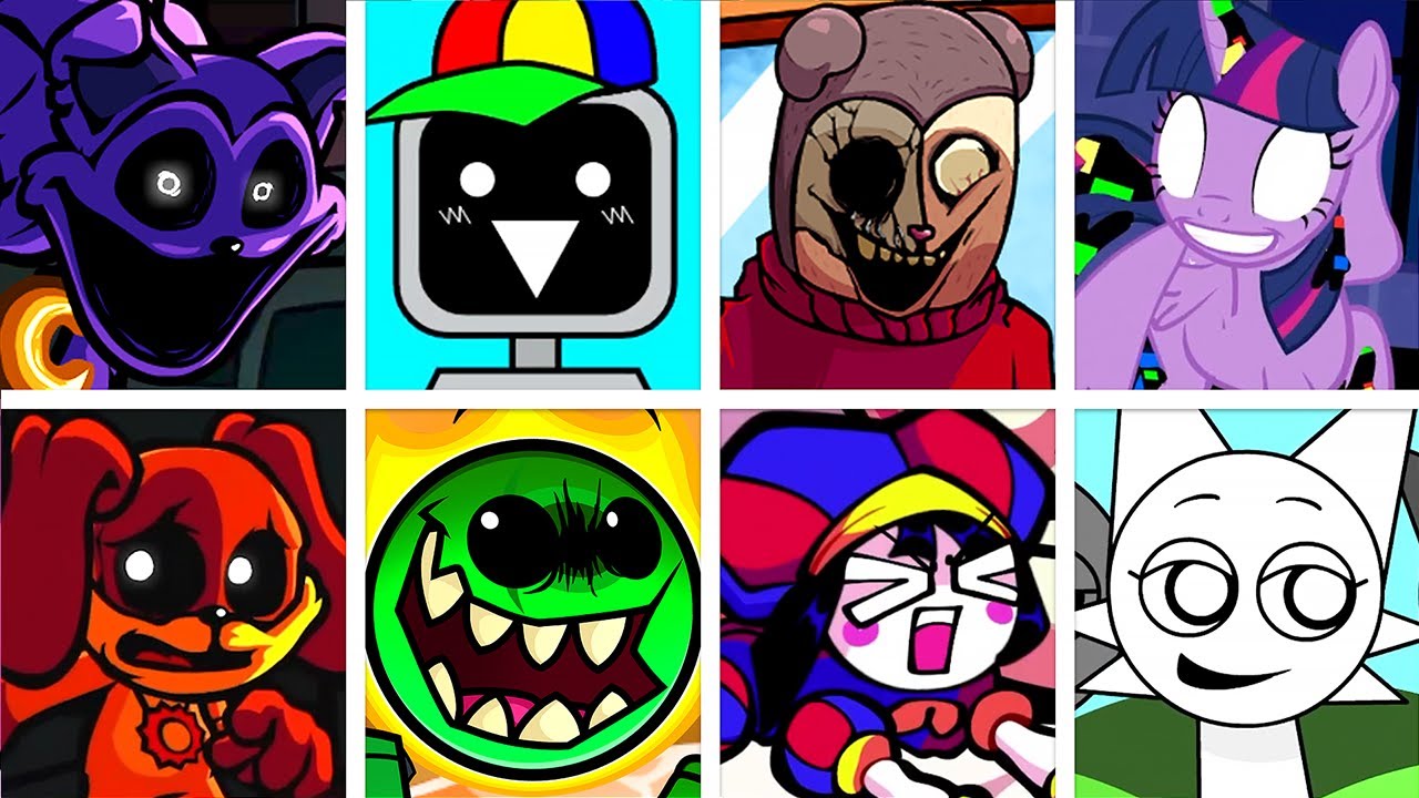 Sleep Well but Different Characters Sing It 🎶 (FNF Sleep Well but ...