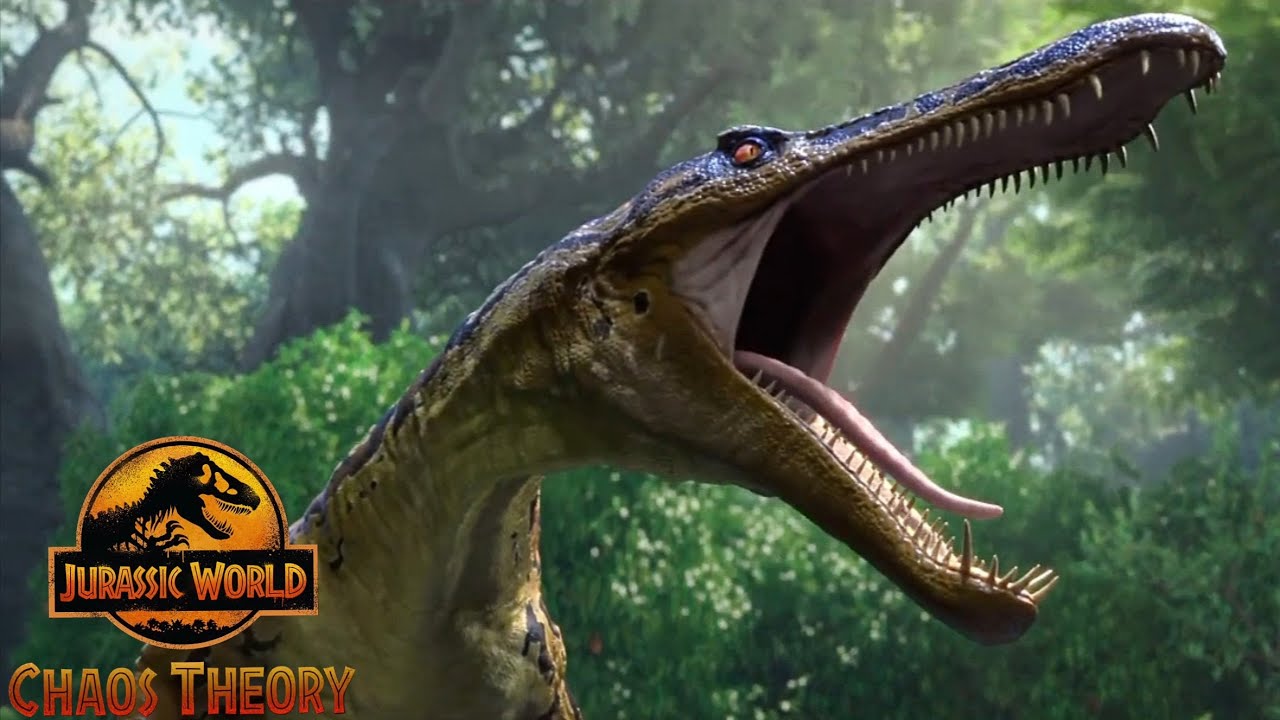 Suchomimus Attacks the Nublar Five! Jurassic World Chaos Theory Season ...