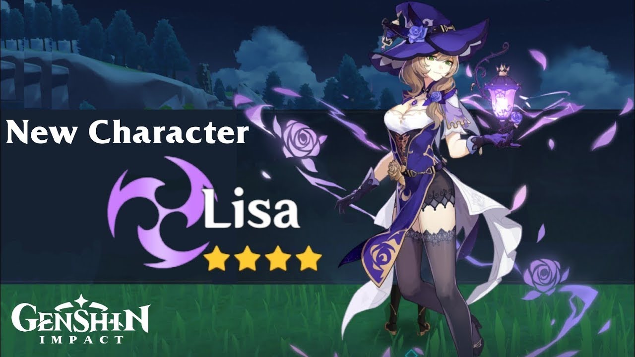 Lisa New Character Genshin Impact - YouTube