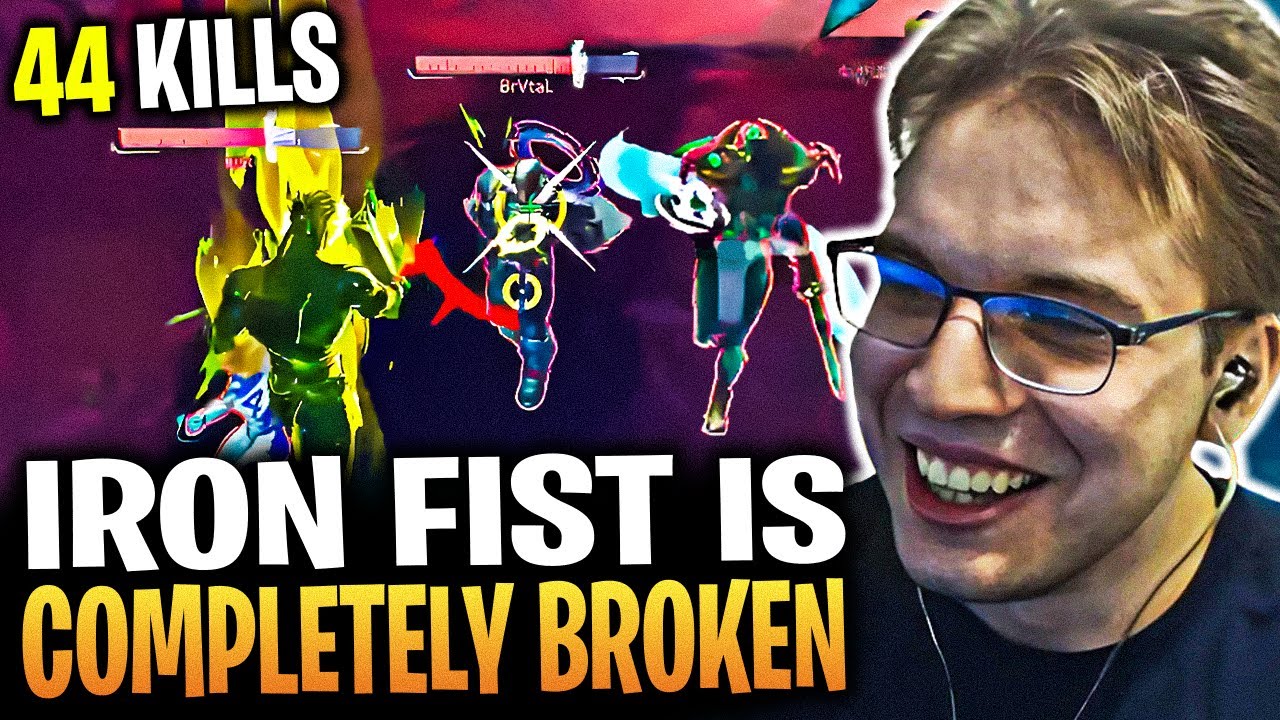 Necros 44 Kills with OP Iron Fist in High Elo RANKED | Marvel Rivals ...