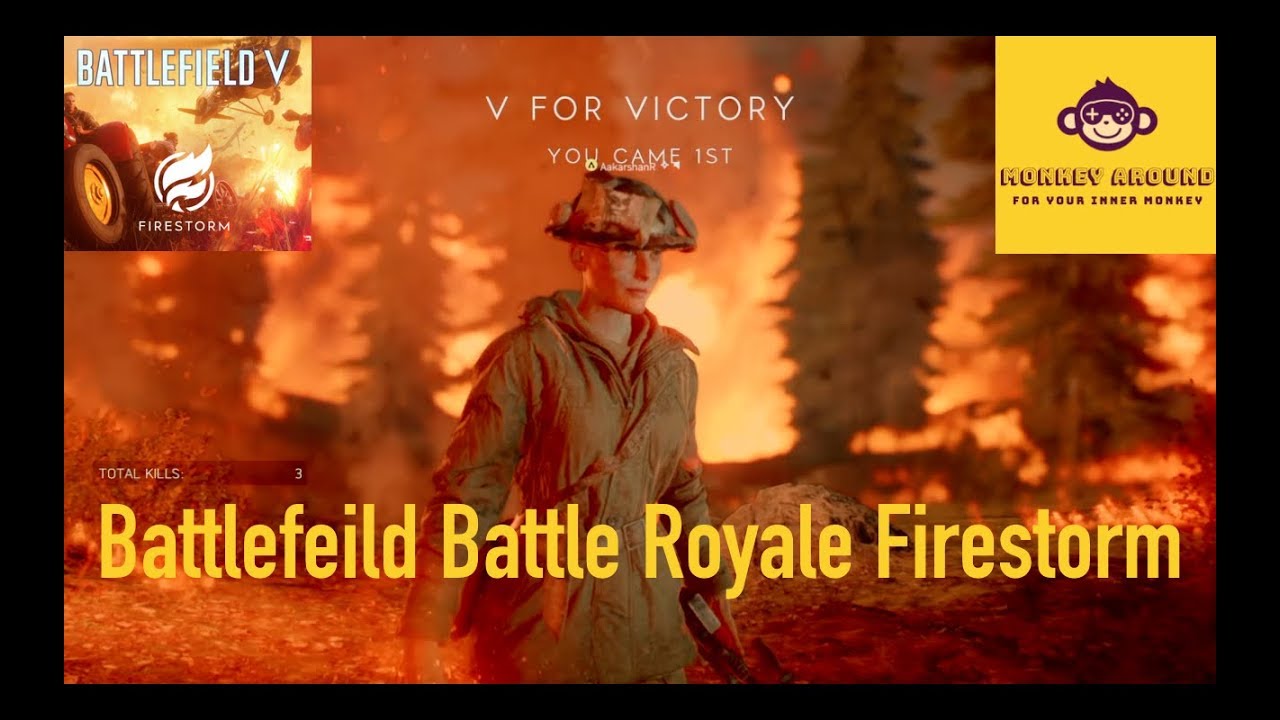 NEW Battlefeild V Battle Royale Firestorm | Gameplay and First ...