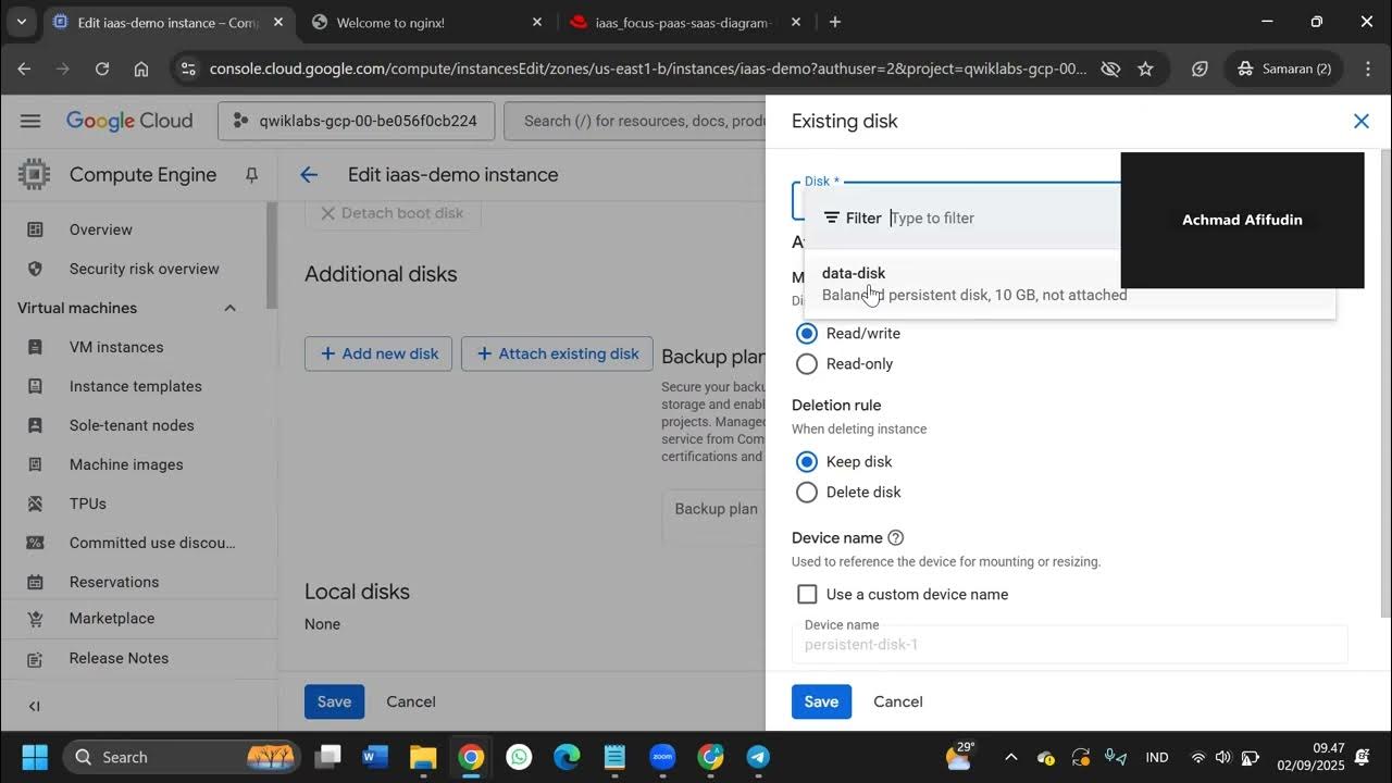 Praktek IAAS pada Google Cloud Platform - YouTube