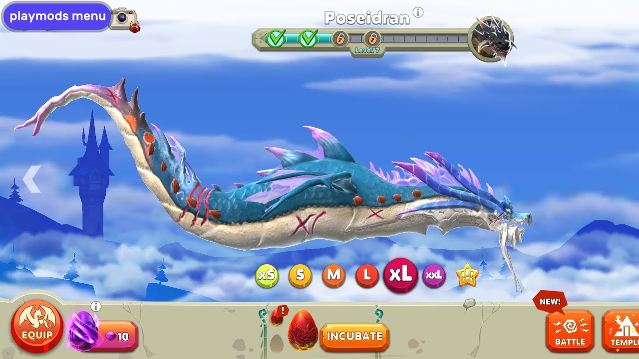 Hungry Dragon Mod Menu Apk v4.9 (mod menu) Game Play # 10 - YouTube
