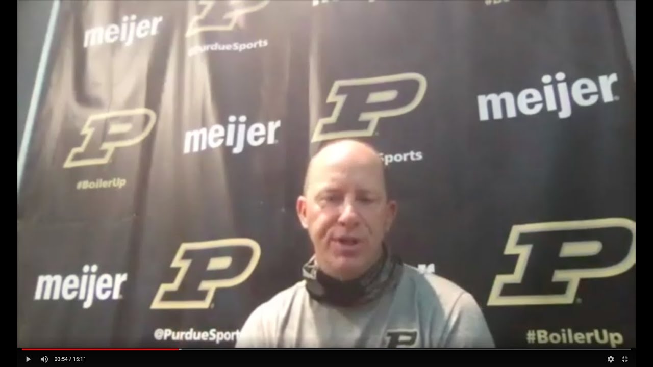 Jeff Brohm post-practice August 9 - YouTube