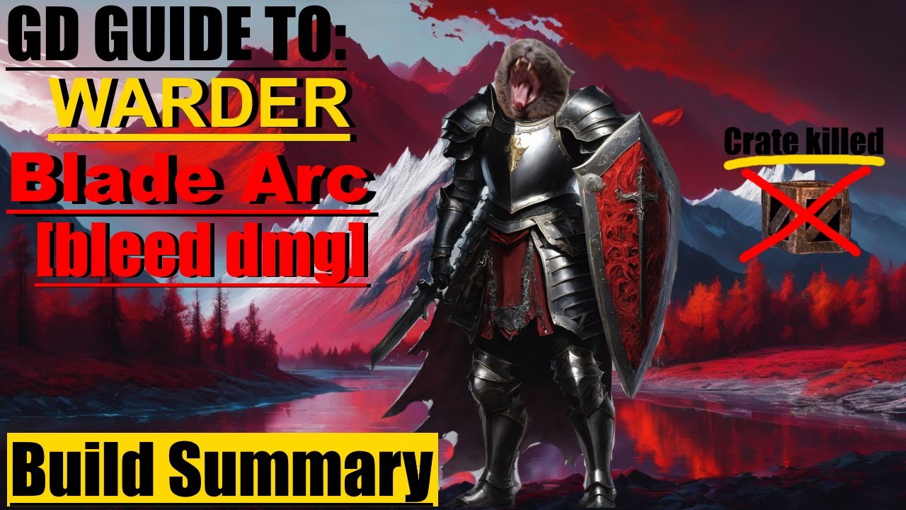 [Grim Dawn] Warder, bleeding damage Blade Arc with health regeneration ...