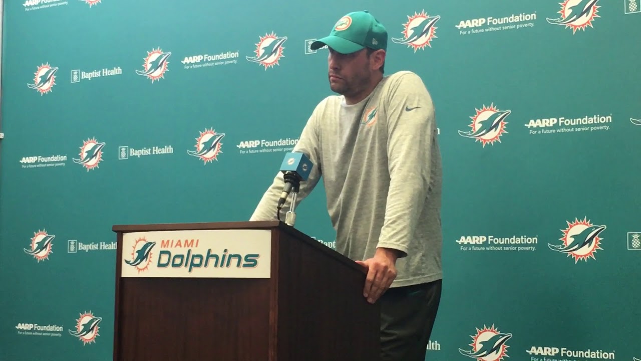 Miami Dolphins coach Adam Gase 7/26/18 - YouTube