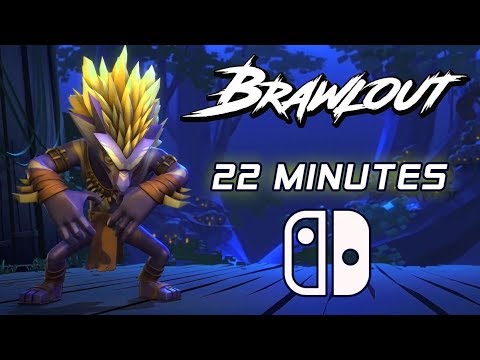22 Minutes of Brawlout | Nintendo Switch - YouTube