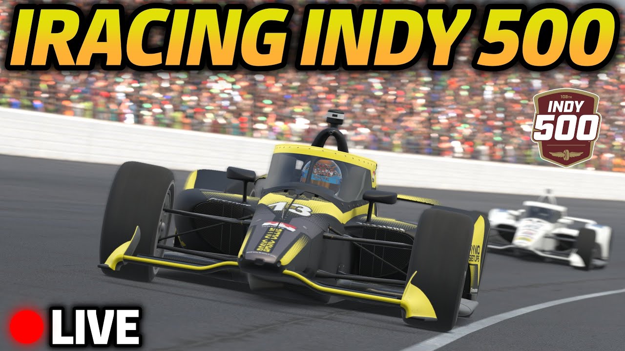 iRacing Special Event: Indy 500 (Open Setup) - YouTube