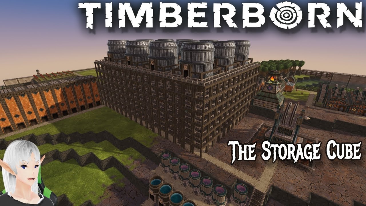 Timberborn - Update 4 - The Storage Cube - YouTube