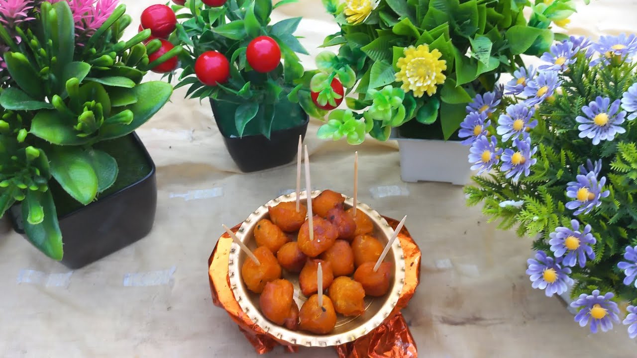 TALER FULURI RECIPE ||TASTY AND CRANCHI PALM PAKORA RECIPE|| #TINY VEG ...