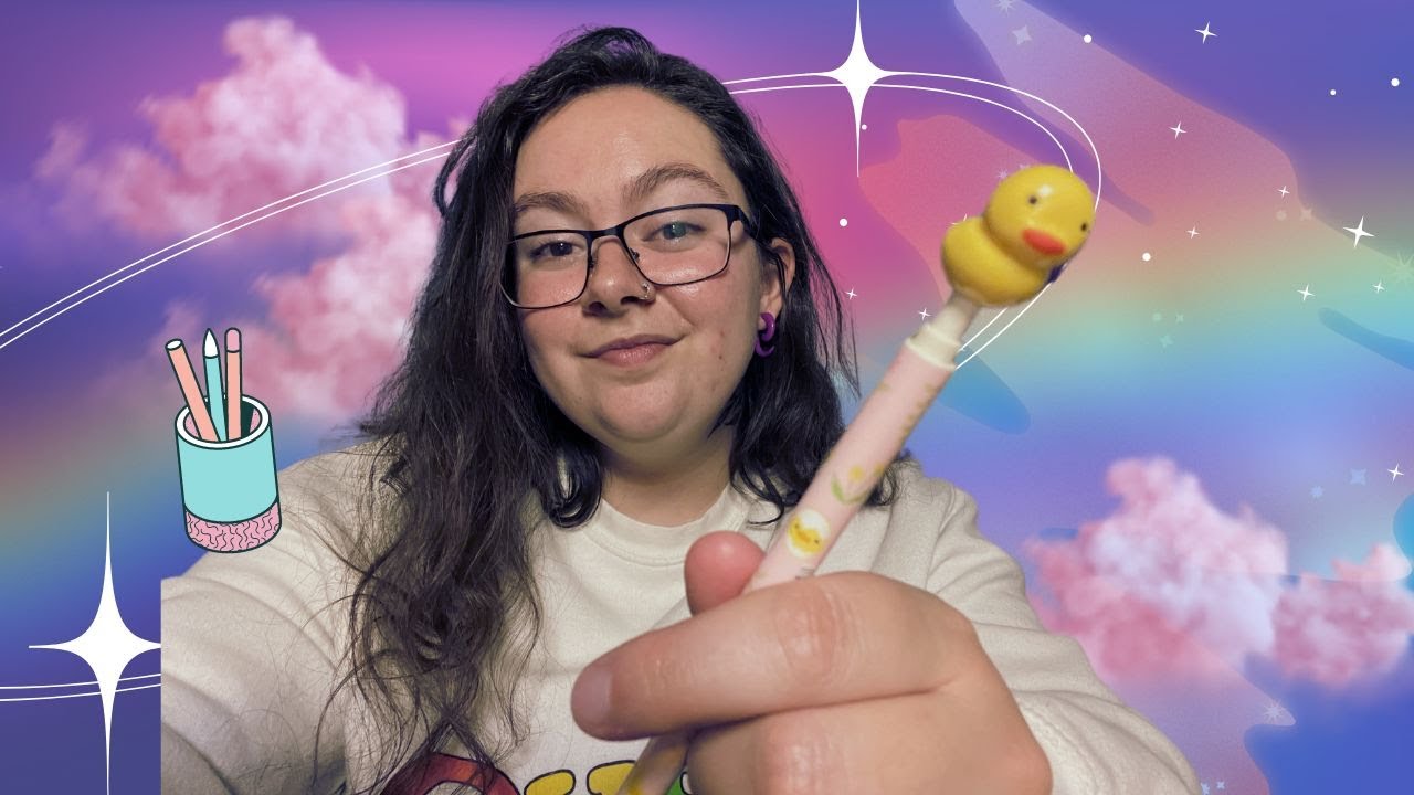 ASMR | another random pen tapping & tracing YOU (lofi, camera touch) - YouTube