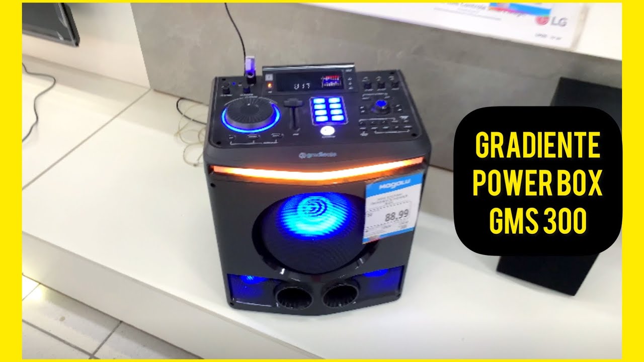Mini System Gradiente GMS 300 300w (nos mínimos detalhes) - YouTube