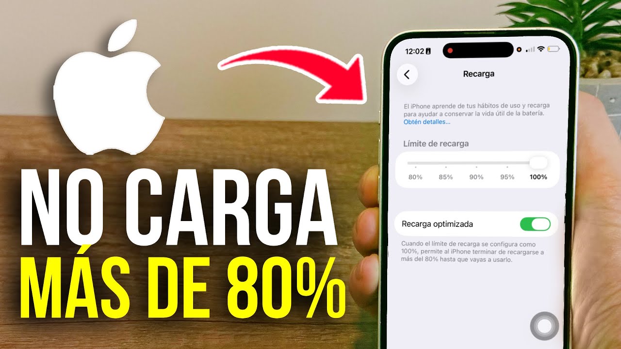 Mi iPhone NO CARGA MAS del 80% (SOLUCION) - Paso a Paso - YouTube