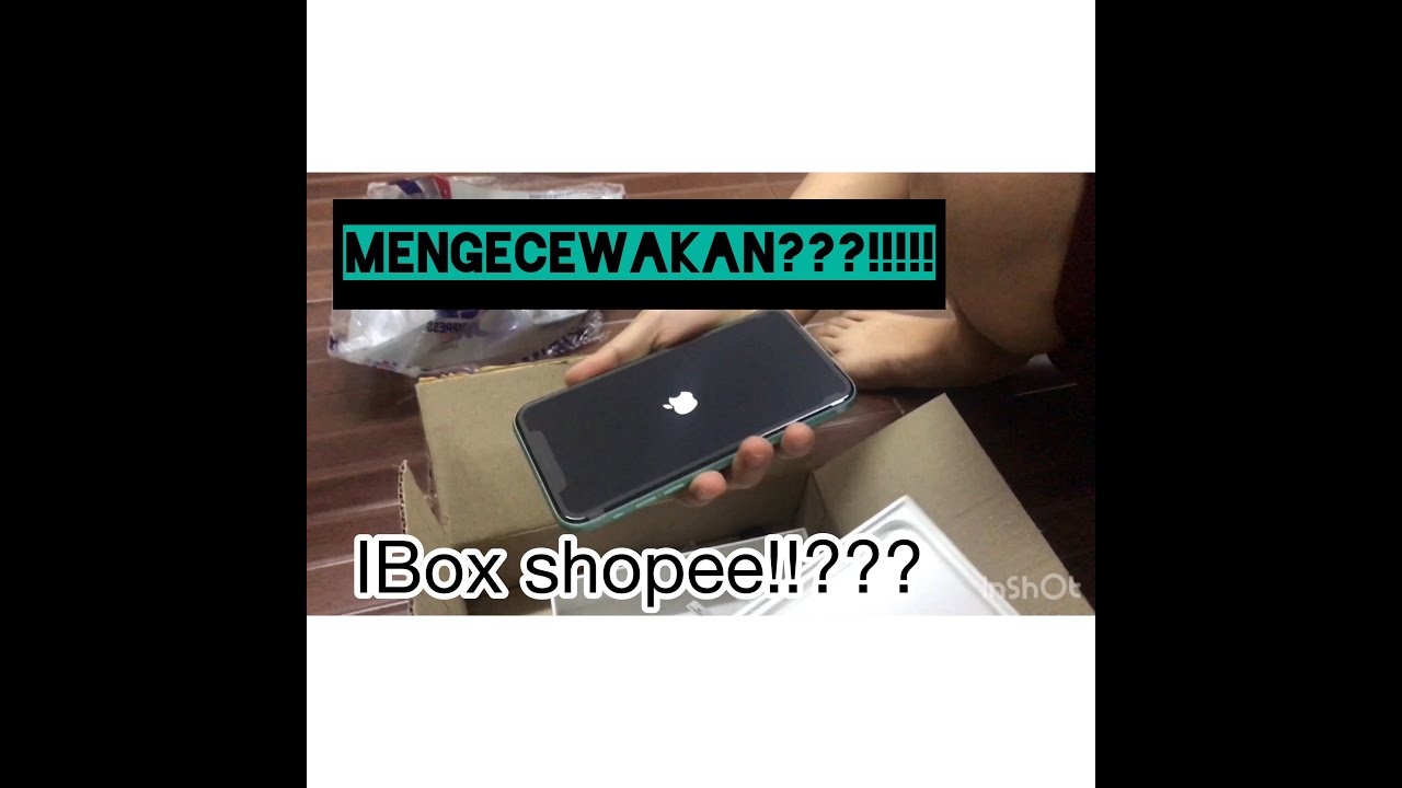 UNBOXING HP IP 11 II IBOX OFFICIAL SHOPEE - YouTube