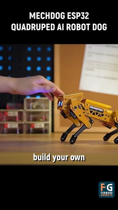 Mechdog ESP32 Quadruped Robot Dog: Program Your Own AI MechDog Robot ...