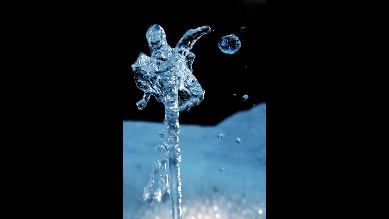 Water Droplets Dancing On A Hot Plate - YouTube