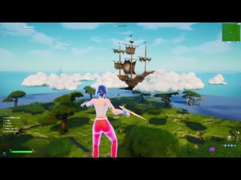 i built a FLOATING PIRATE ship in fortnite creative - YouTube