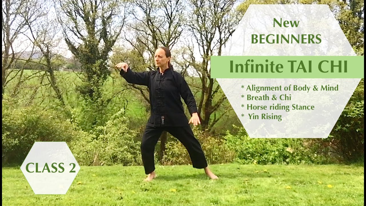 Infinite TAI CHI for New Beginners CLASS 2 - YouTube