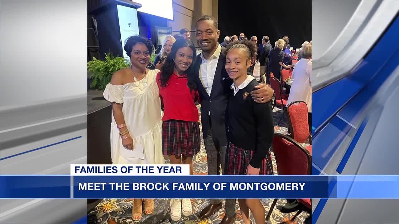 2023 Families of the Year: The Brock family of Montgomery - YouTube