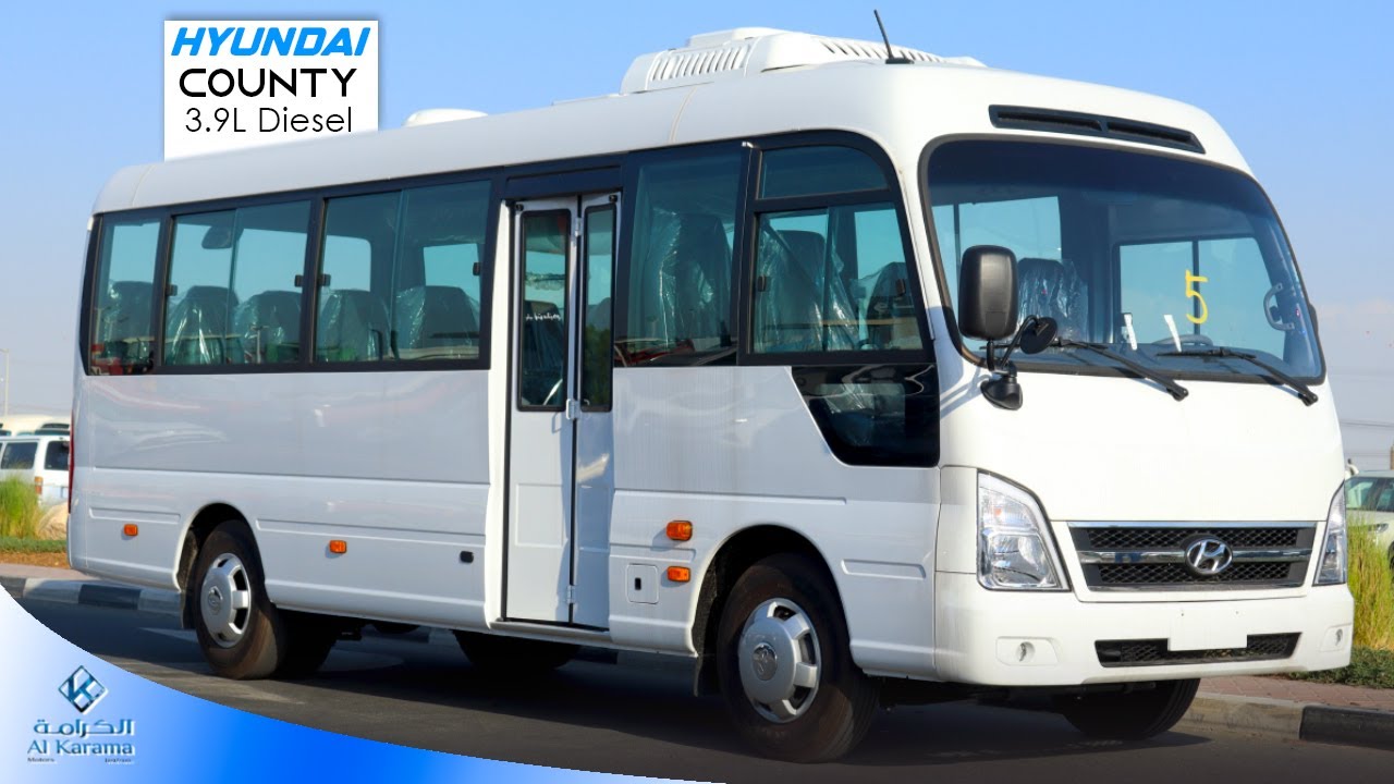 2026 Hyundai County | 3.9L 4-Cylinder Diesel Engine | 30 Seater Bus ...