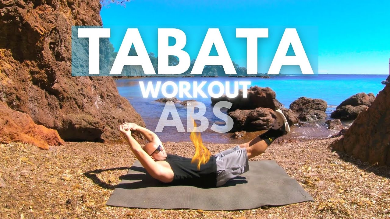 Tabata Abs Workout 10 min / 20/10 / Fitness at home - YouTube