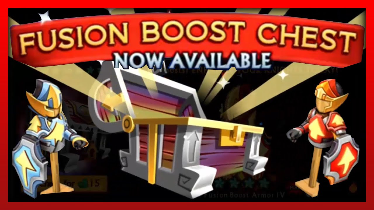 Knights and Dragons - "CHEST OPENING" 11 Fusion Boost Chests! NEW ...