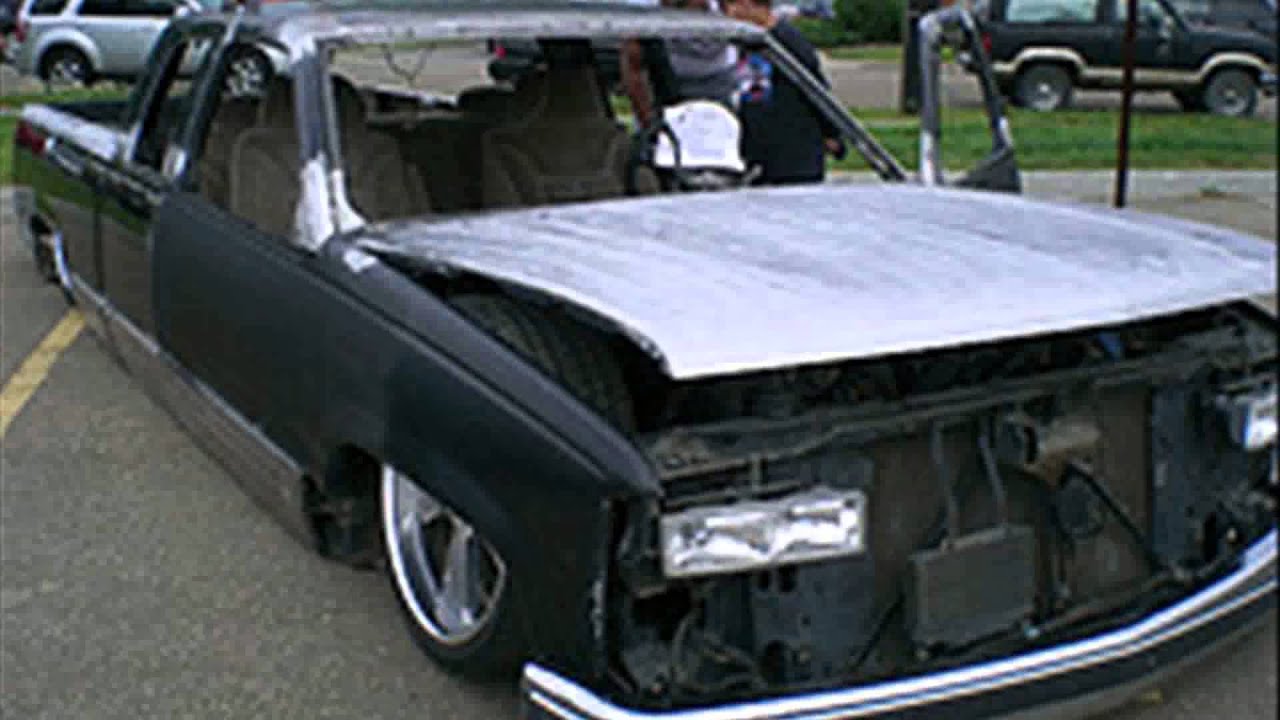 1993 gmc sierra lowrider - YouTube