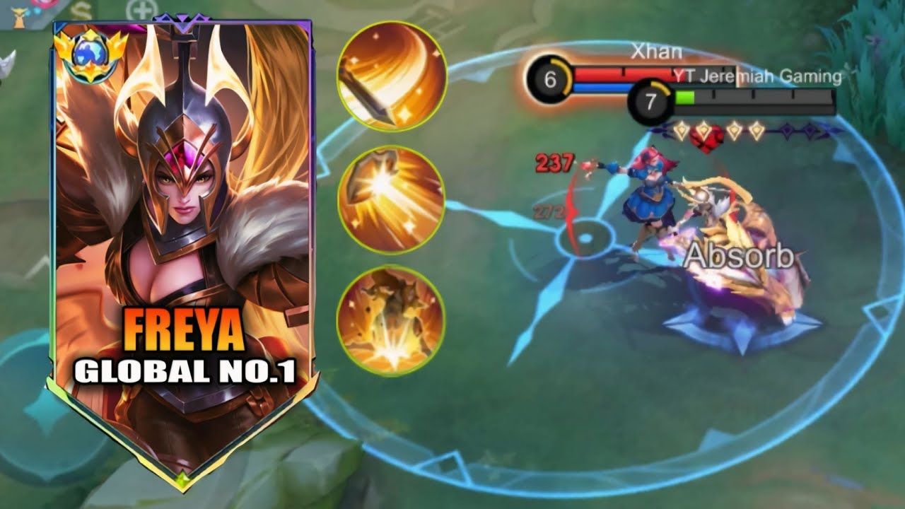 FREYA USER'S TRY THIS SIMPLE COMBO TO KILL ENEMIES ( FREYA COMBO ...