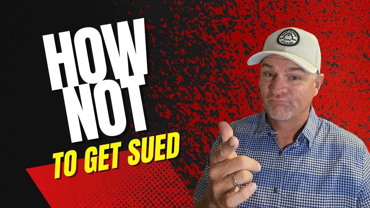 How Not to Get Sued - YouTube