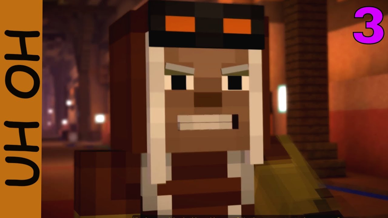 Harper's Secret Lab | Minecraft Story Mode | Episode 7 Part 3 - YouTube