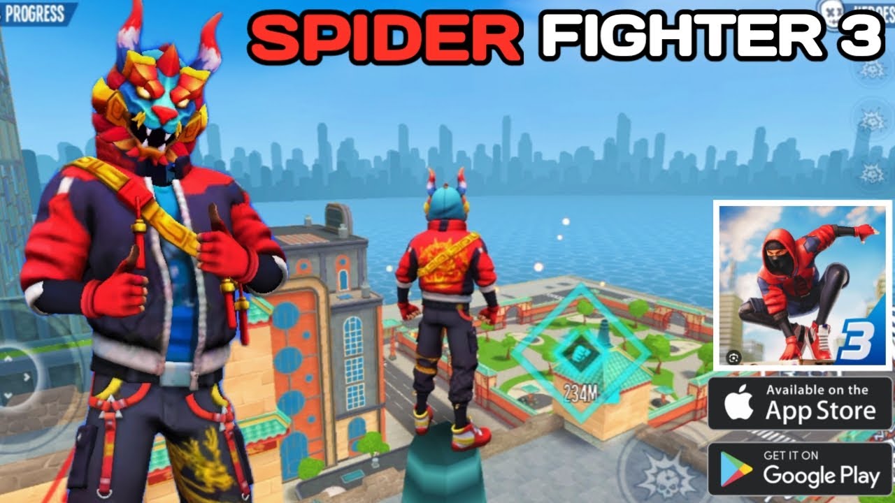 💥Spider Fighter 3💥 (New Update, New Music And Sound Effects) Android ...