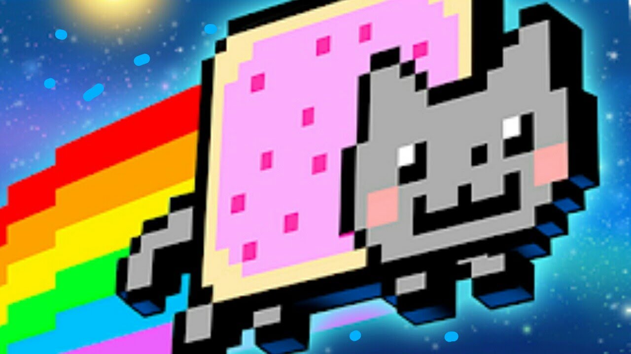 ¡el gatito volador nian cat! - YouTube