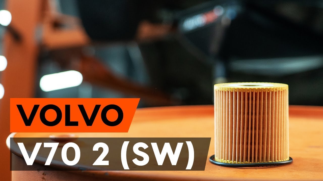 Hoe een oliefilter en motorolie vervangen op een VOLVO V70 2 (SW ...