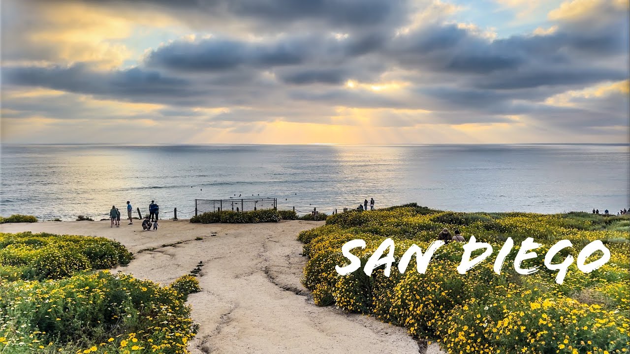 Sunset Walk at San Diego's Sunset Cliffs | 4K HDR - YouTube