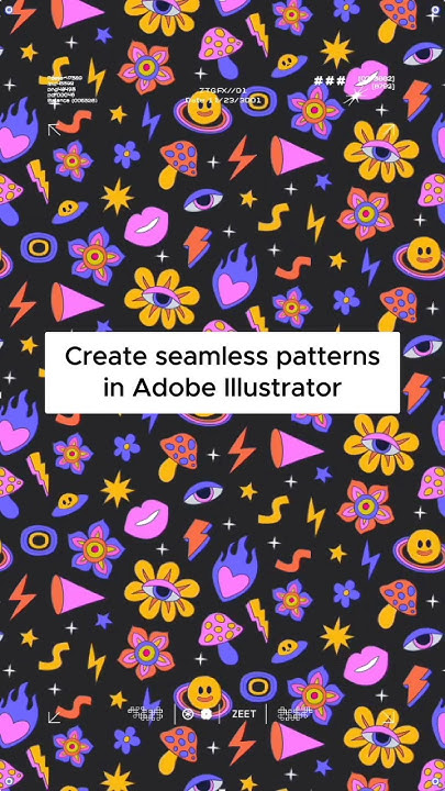 Tutorial: Easy Seamless Patterns in Adobe Illustrator🔥 #BrandIdentity # ...