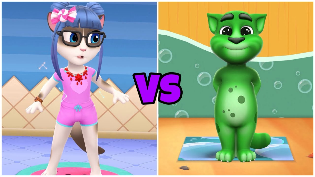 tom vs angela |my tom2 | my angela2 | Tom is level 22 and Angela is ...