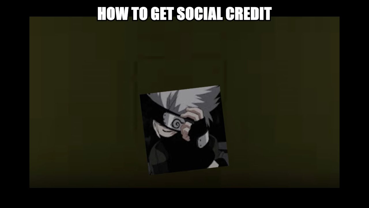 How To Get Social Credit - YouTube