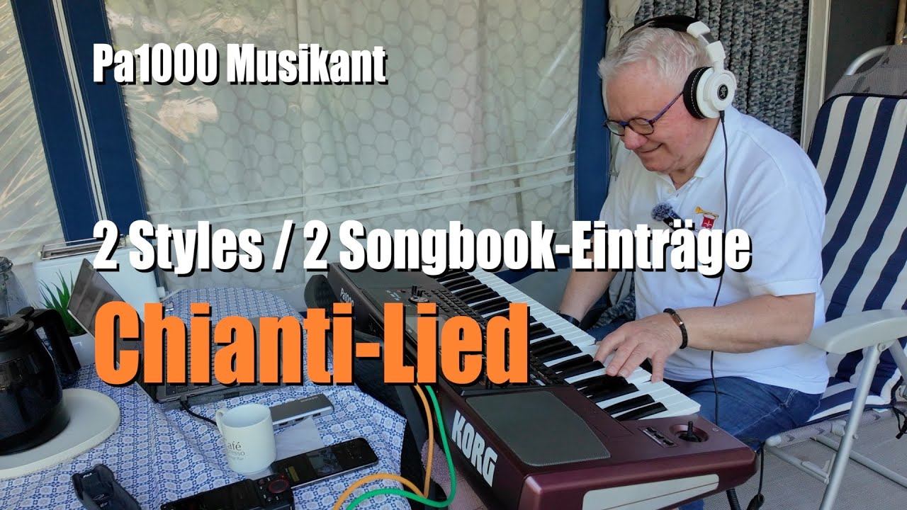 Pa1000 - 2 Styles / 2 Songbook-Einträge "Chianti Lied" # 1701 - YouTube
