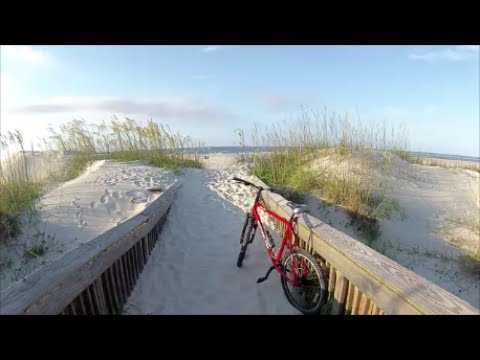 Biking Emerald Isle Beach, North Carolina Bike Paths - June 30, 2017 ...