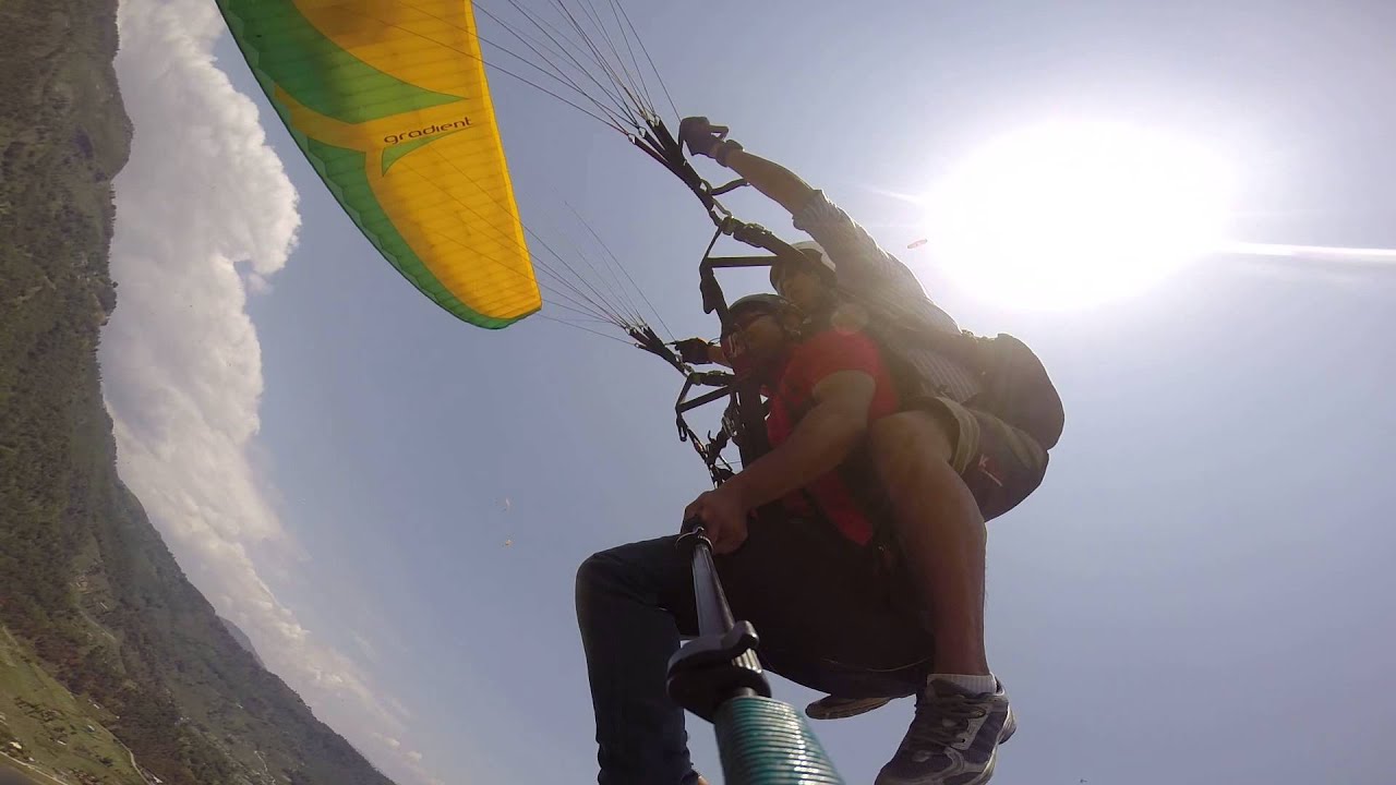 paragliding milan - YouTube