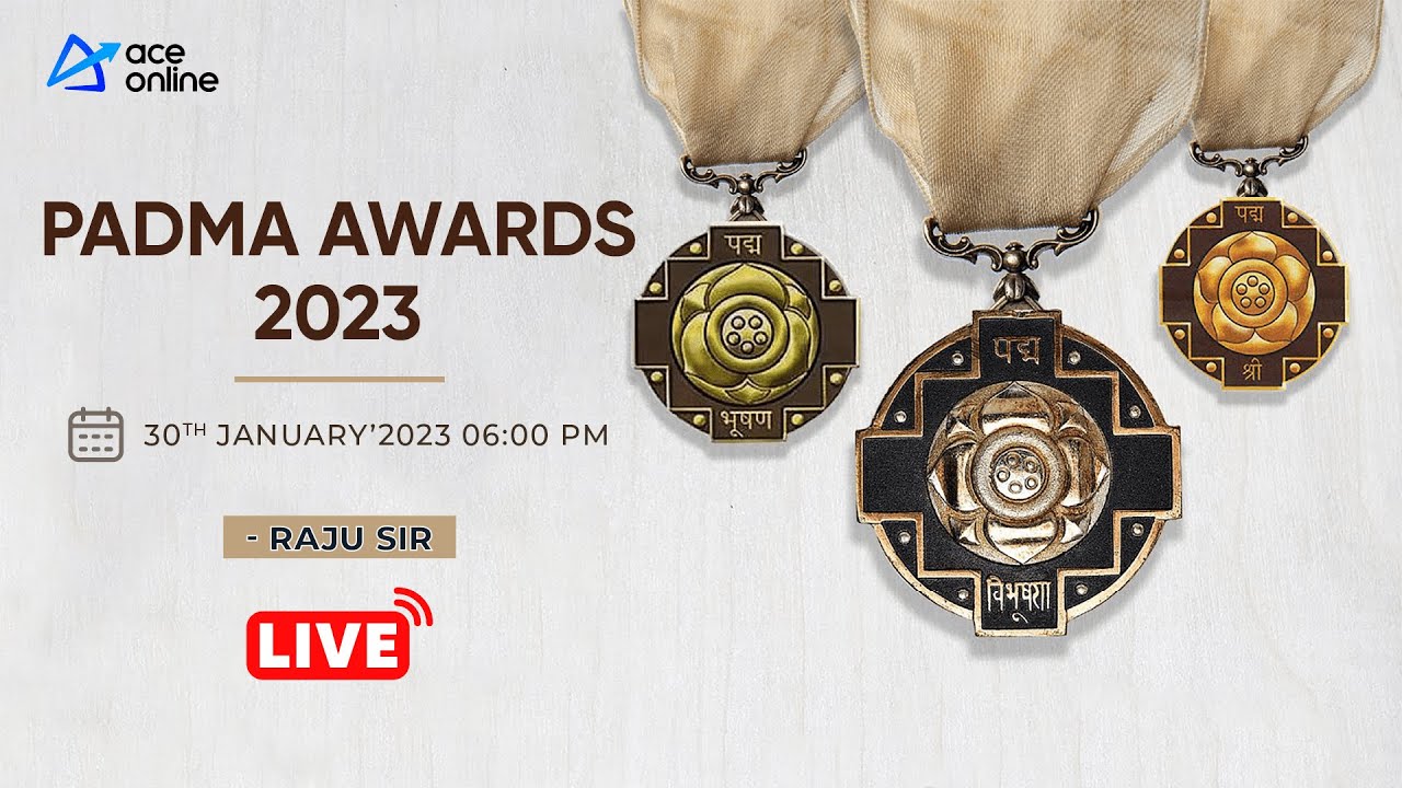 Padma Awards 2023 | Raju Sir | ACE Online - YouTube