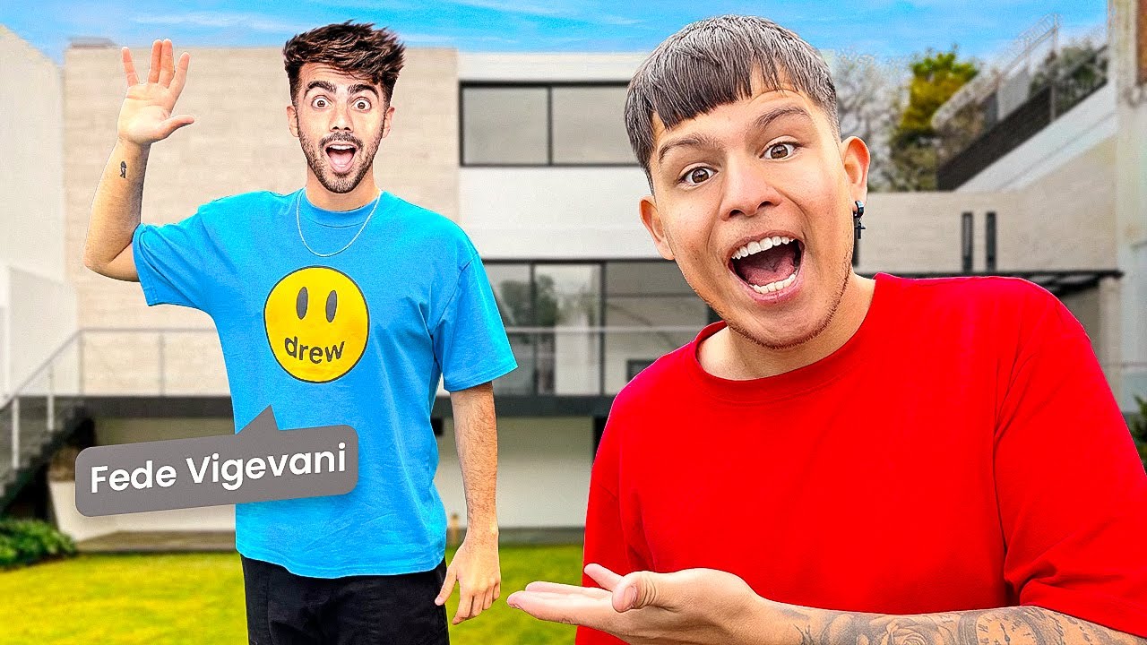 FEDE VIGEVANI VIENE A MI CASA !! - YouTube