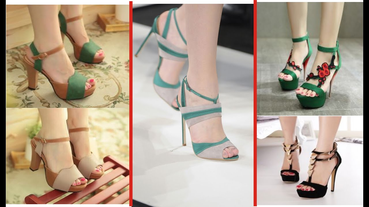 Girls New High Heel Sandels Design | Trendy Color Combination And ...