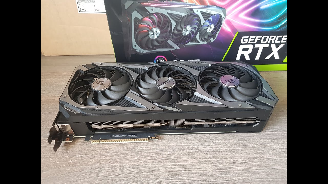 Asus ROG GeForce RTX 3080 FurMark test - YouTube