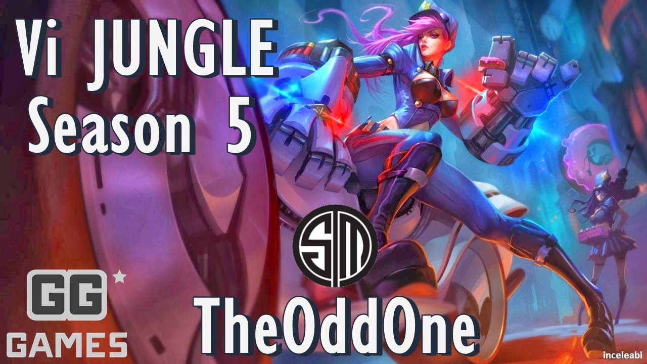 ROTA BÁSICA DE Vi - JUNGLE SEASON 5 (TheOddOne TSM) - YouTube